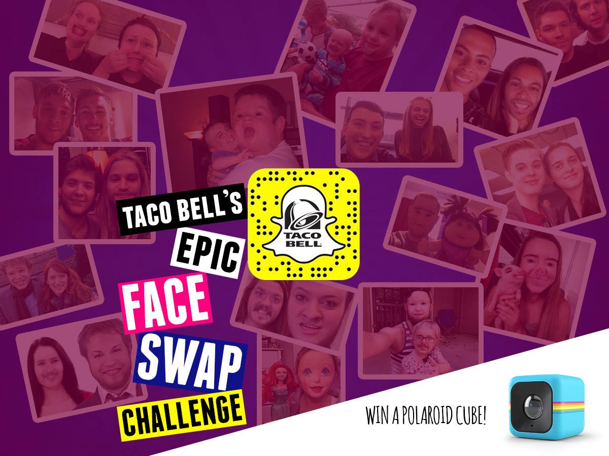 Taco Bell Snapchat Face Swap Challenge | Opium Works